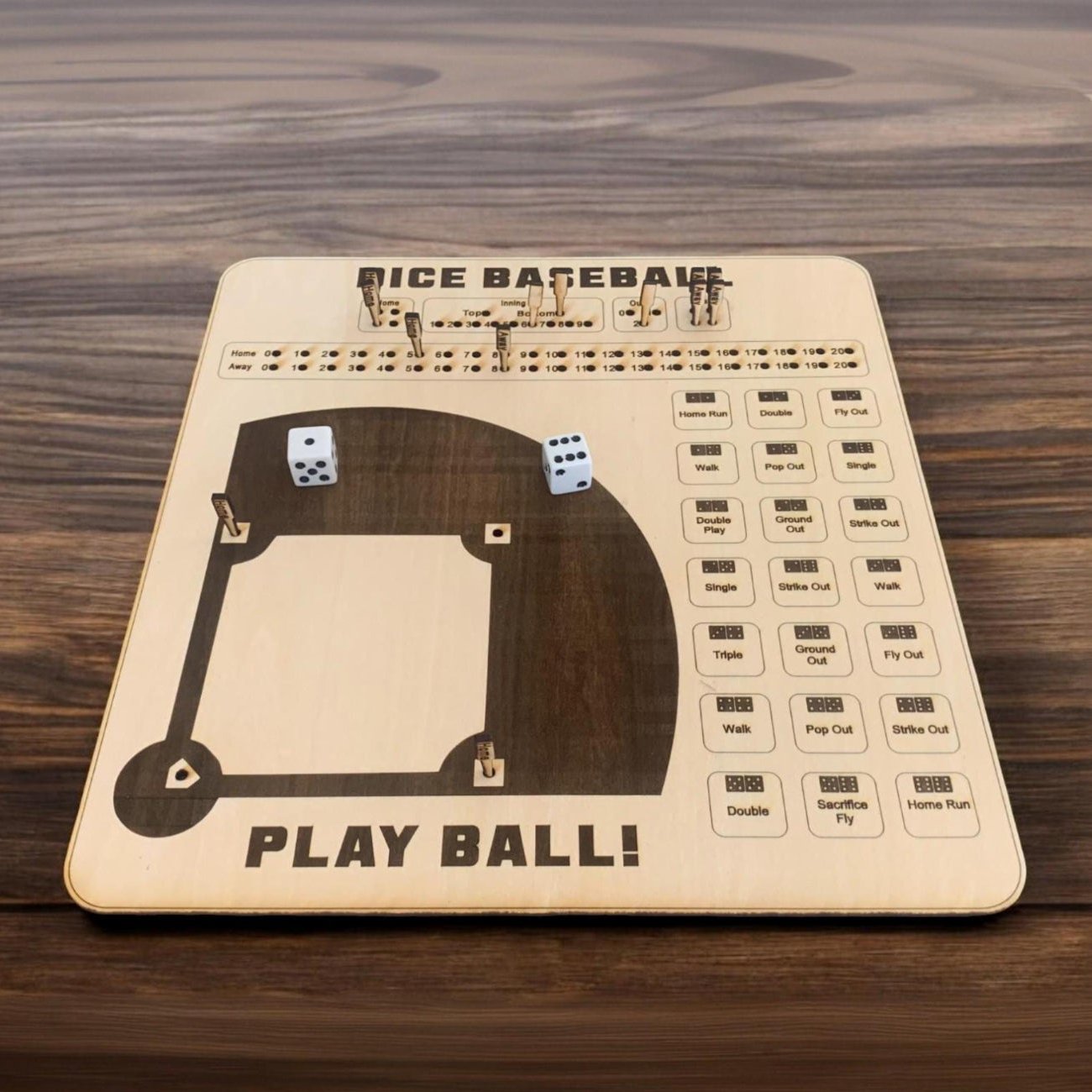 Dice Baseball - SVG – Laseredtreeprojects